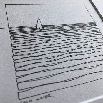The Constant Doodler – a single continuous line on a meandering journey