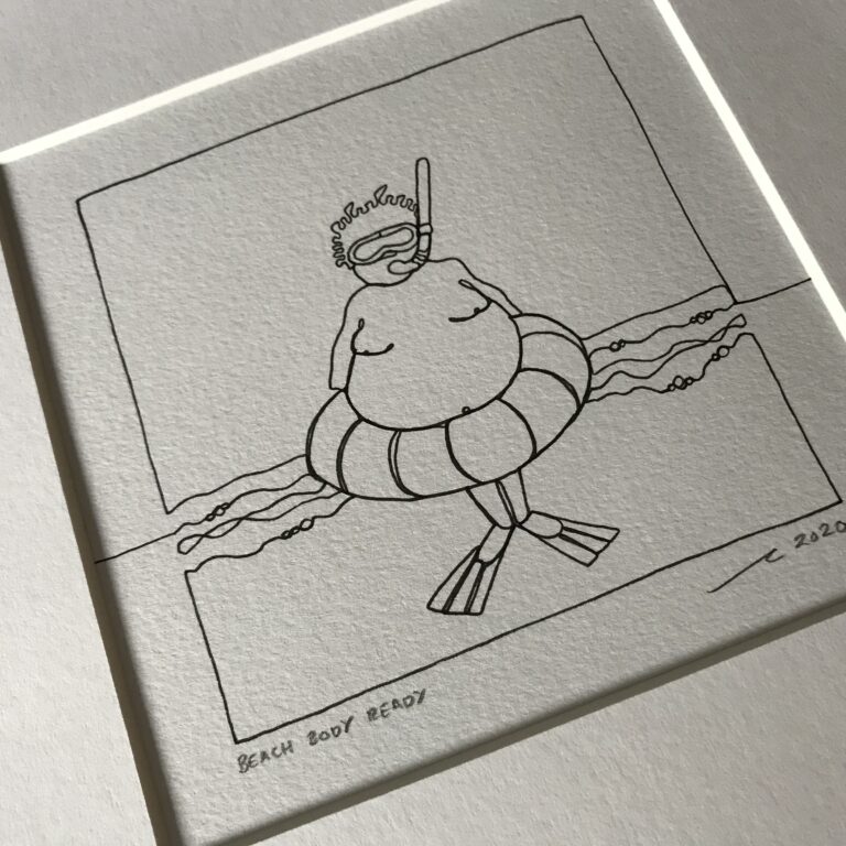 The Constant Doodler – a single continuous line on a meandering journey